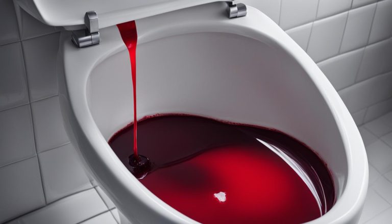 Large Amount of Bright Red Blood in Toilet No Pain – Causes & Tips!